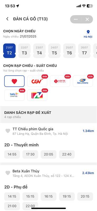 Ghế sweetbox CGV là gì? Cách đặt vé xem phim ghế Sweetbox giá rẻ